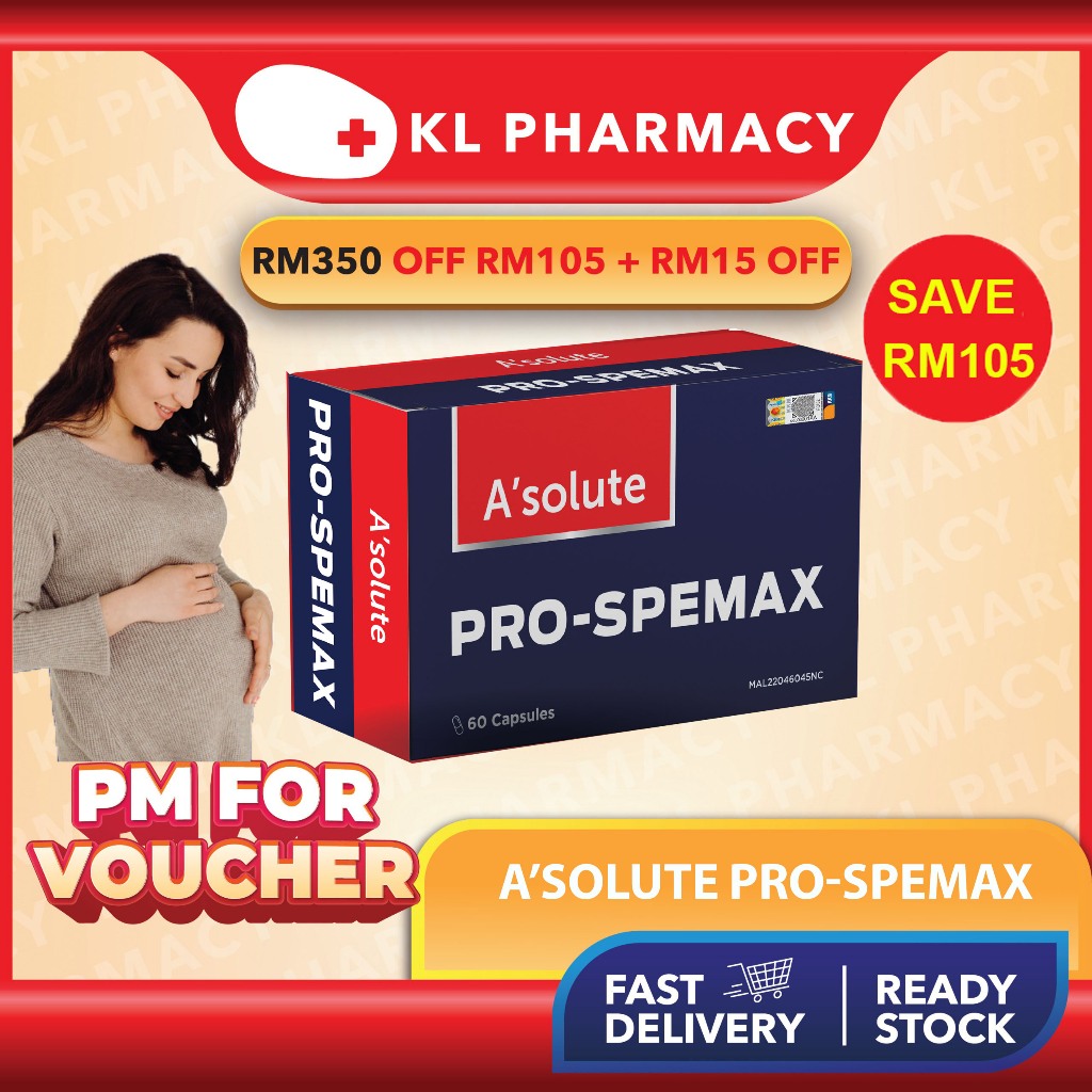 Absolute PROSPEMAX 60CAPS - Improvement of sperm quality & quantity #1 ...
