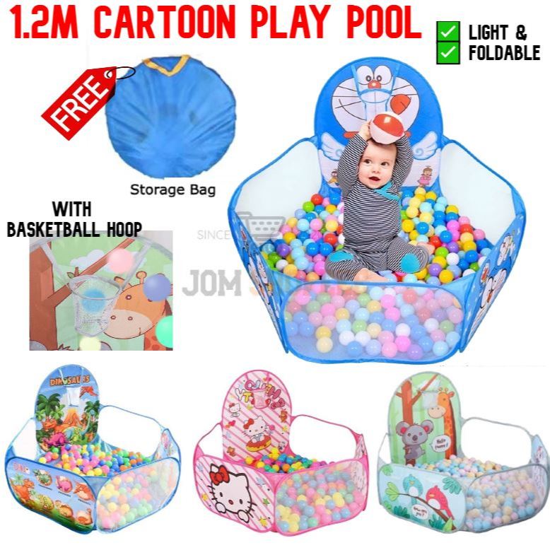 #Readystock Baby Ocean Ball Playball Pool Pit Pop Up Playtent for Kids ...