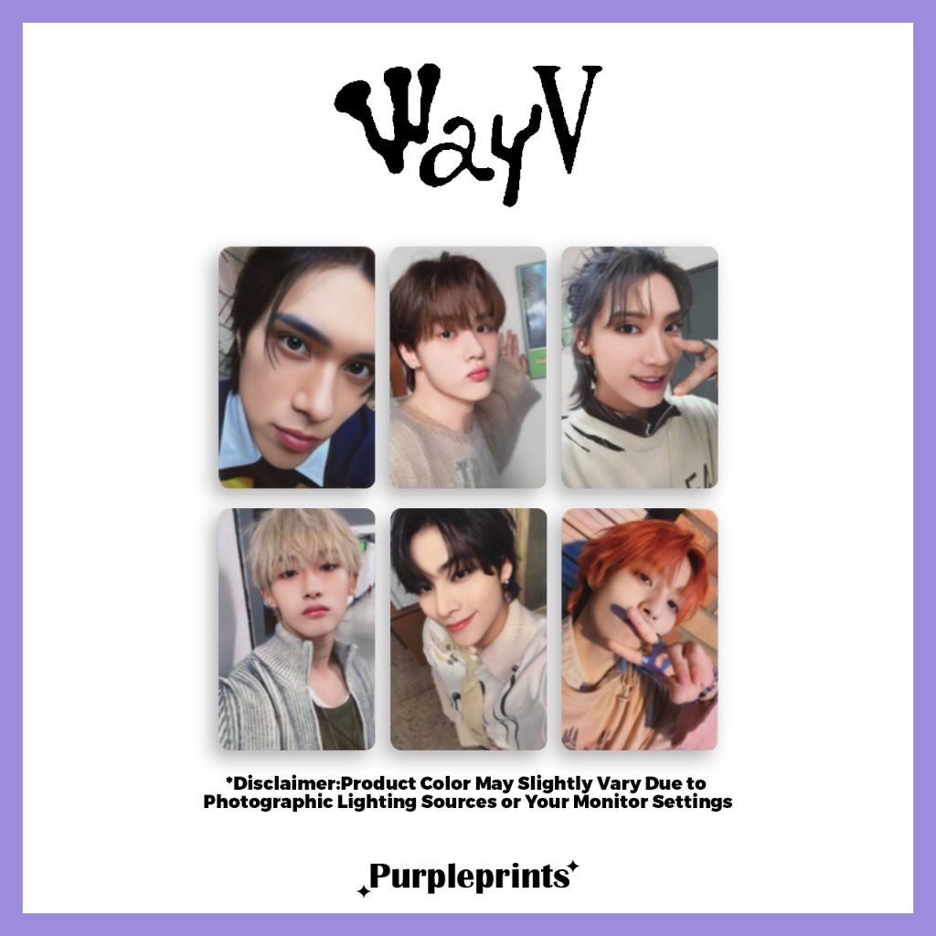 Way.V IN MY YOUTH ERA COLLECTIONS POB SELCA LOMOCARDS FANMADE FANKIT ...
