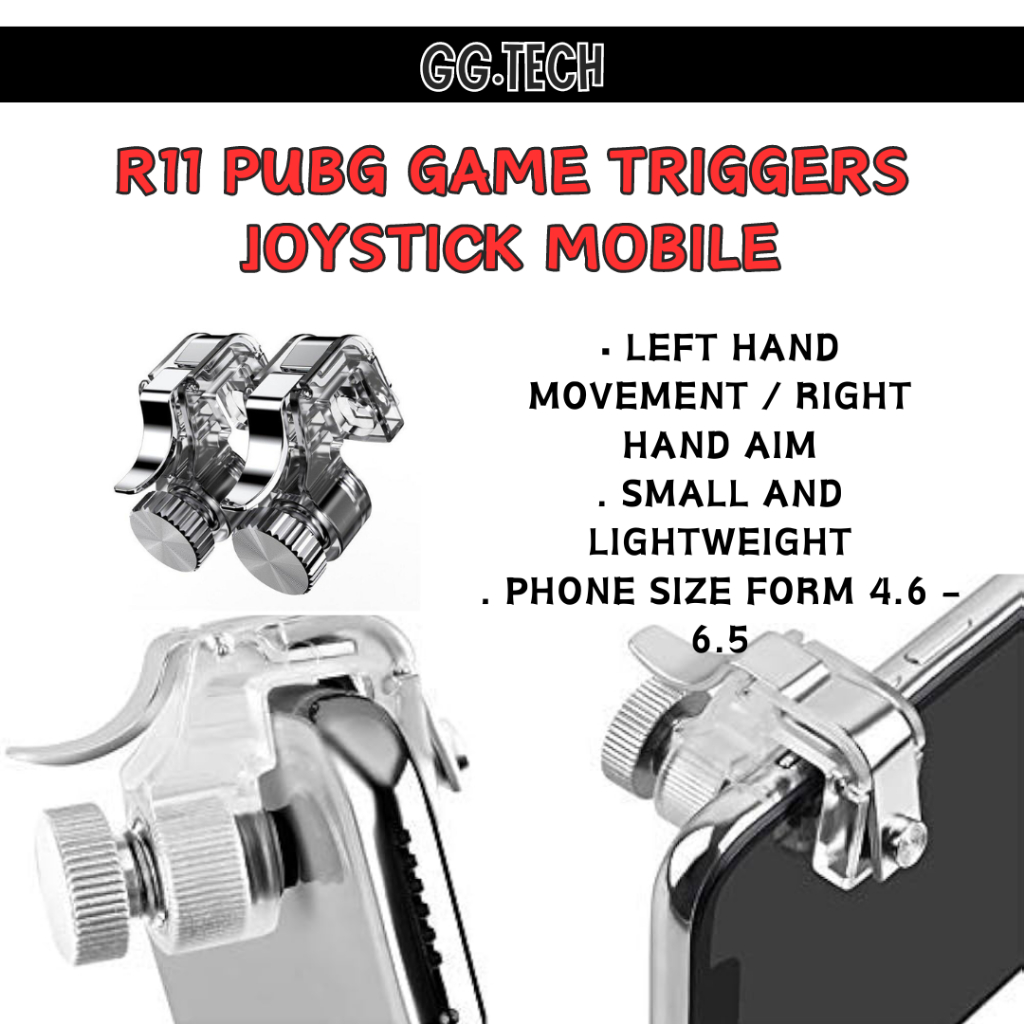 R11 PUBG Game Triggers Joystick Mobile Shooting Games Shortcut Key ...