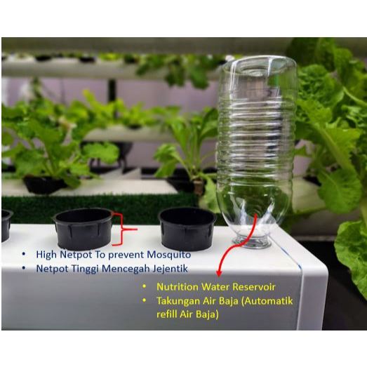 Set Hidroponik / Hydroponic Segera - Instant Hydroponic Starter Kits (5 ...