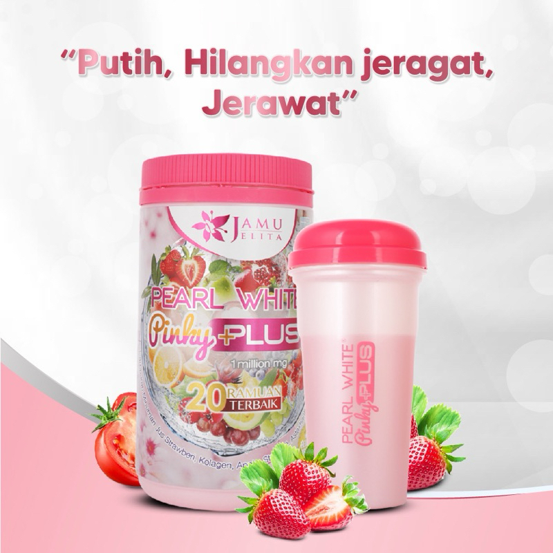 JAMU JELITA PEARL WHITE PINKY +PLUS 1KG | Shopee Malaysia