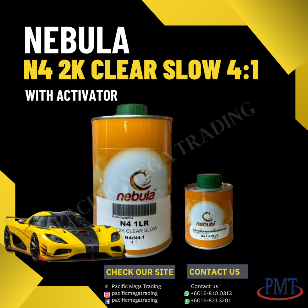 NEBULA N4 2K CLEAR SLOW 4:1 ACTIVATOR | Shopee Malaysia