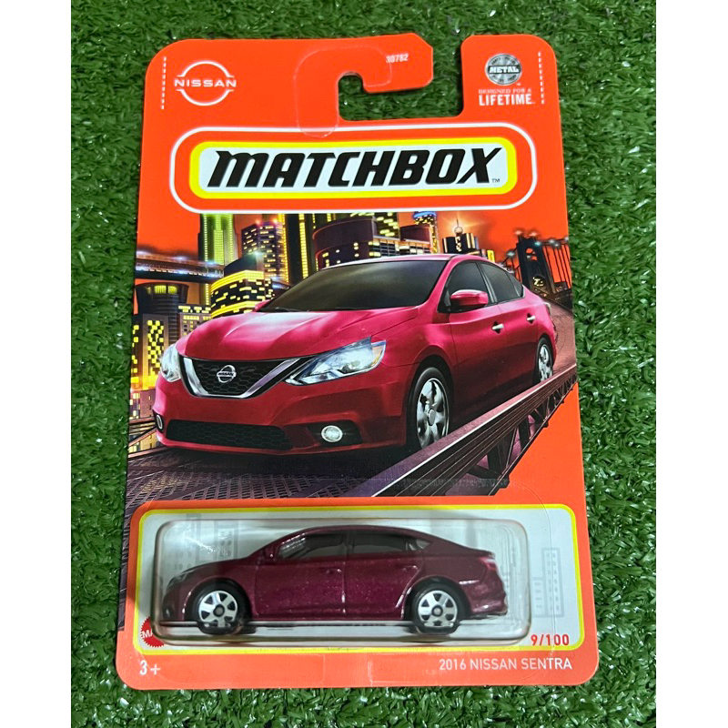Matchbox MBX 2016 Nissan Sentra Metallic Red Case G 2024 | Shopee Malaysia