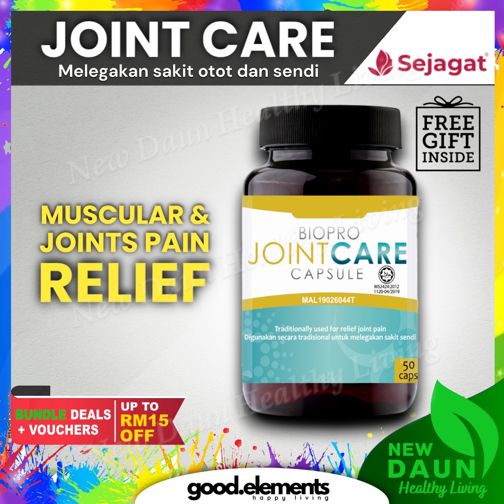 BIOPRO BIOPROVE JOINTCARE Joint Care SEJAGAT GLOBAL ARTHRITIS PAIN ...