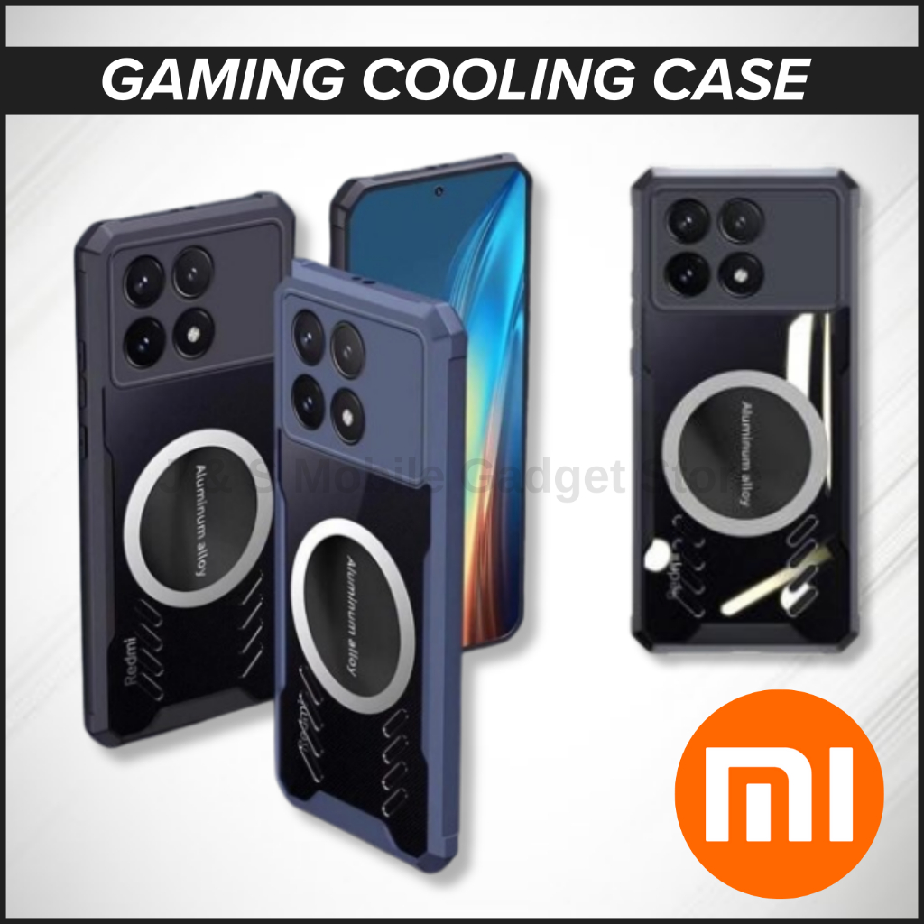 Xiaomi Poco X6 Pro / Poco X6 / Gaming Cooling Case / Casing / Cover ...