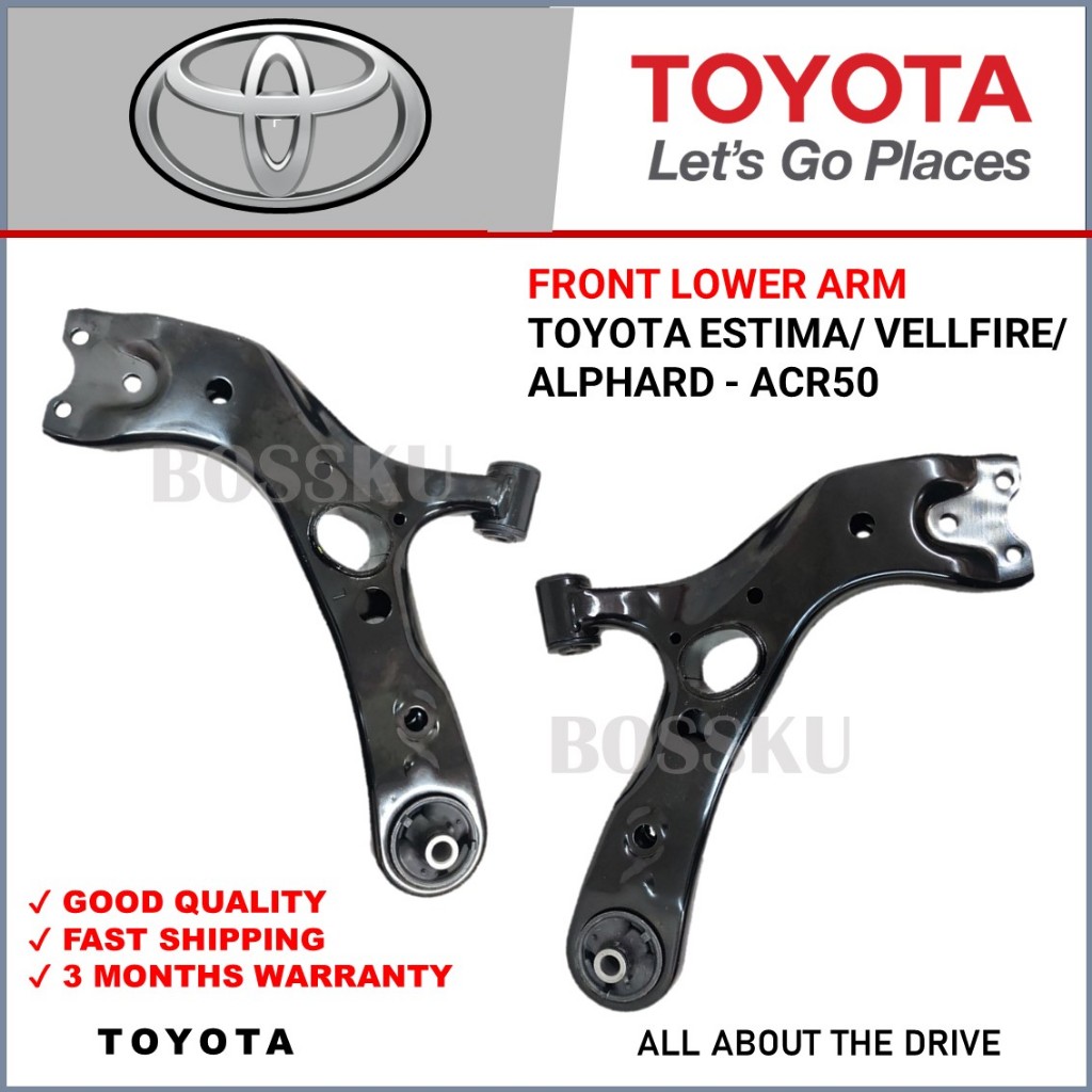 DEPAN FRONT LOWER ARM AND LOWER ARM BUSH - TOYOTA ESTIMA VELLFIRE ...