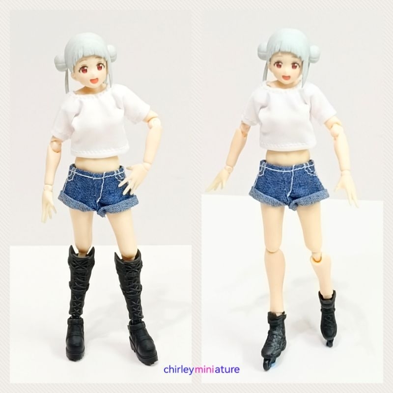 Toy Figma action figure clothes 1/12 Figma shoe 1/12 | Shopee Malaysia