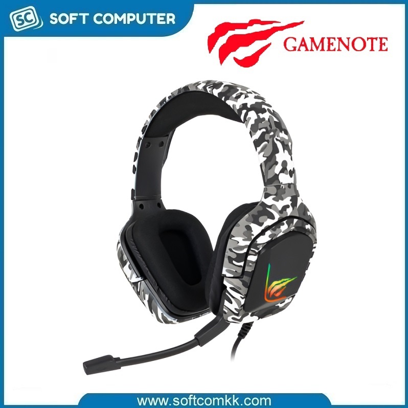 Gamenote Havit H653d Camourflage RGB Gaming Headset With Mic | Shopee ...