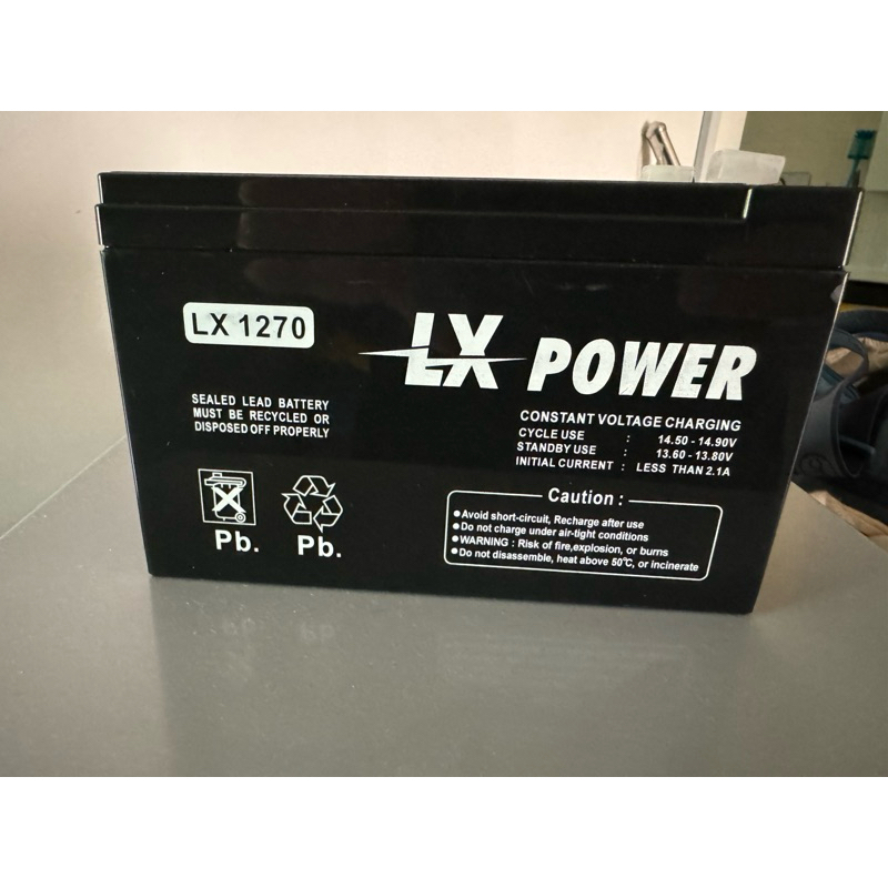 LX POWER 12V 7AH Rechargeable Backup Battery - Autogate / Alarm ...