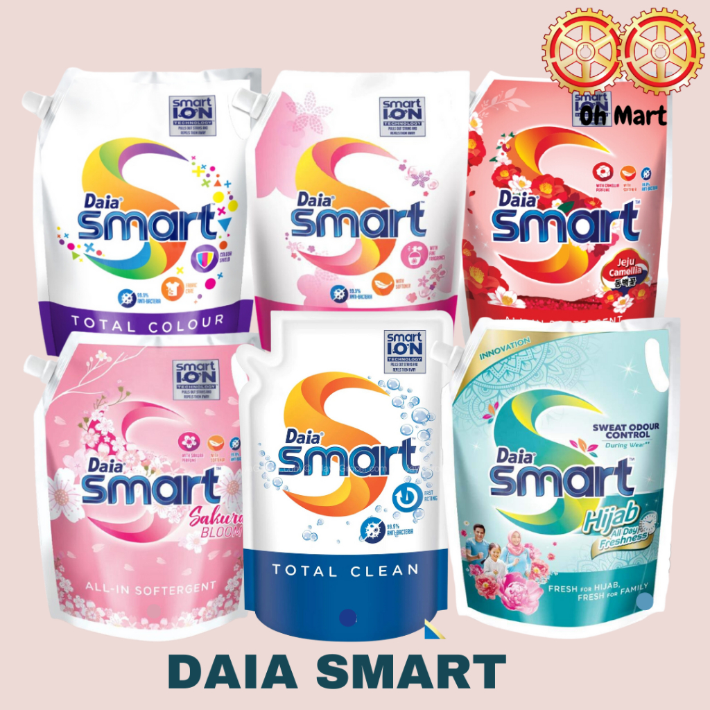DAIA SMART Total Protect/All-In Softergent/Sakura Bloom/Hijab/Total ...