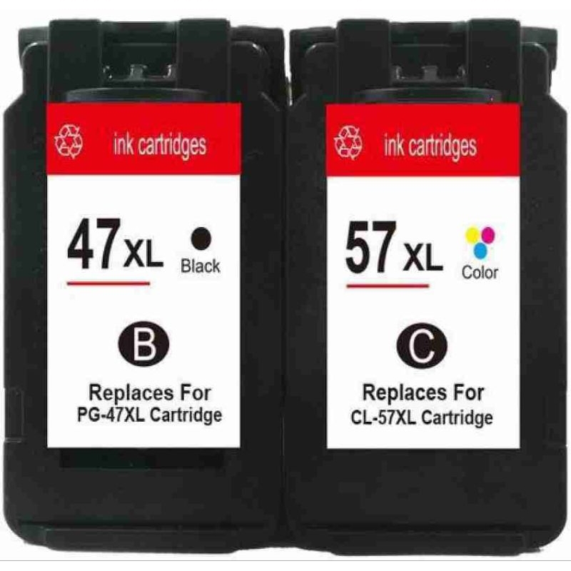 Compatible Canon PG-47 Black CL-57 Colour Ink Cartridge | Shopee Malaysia