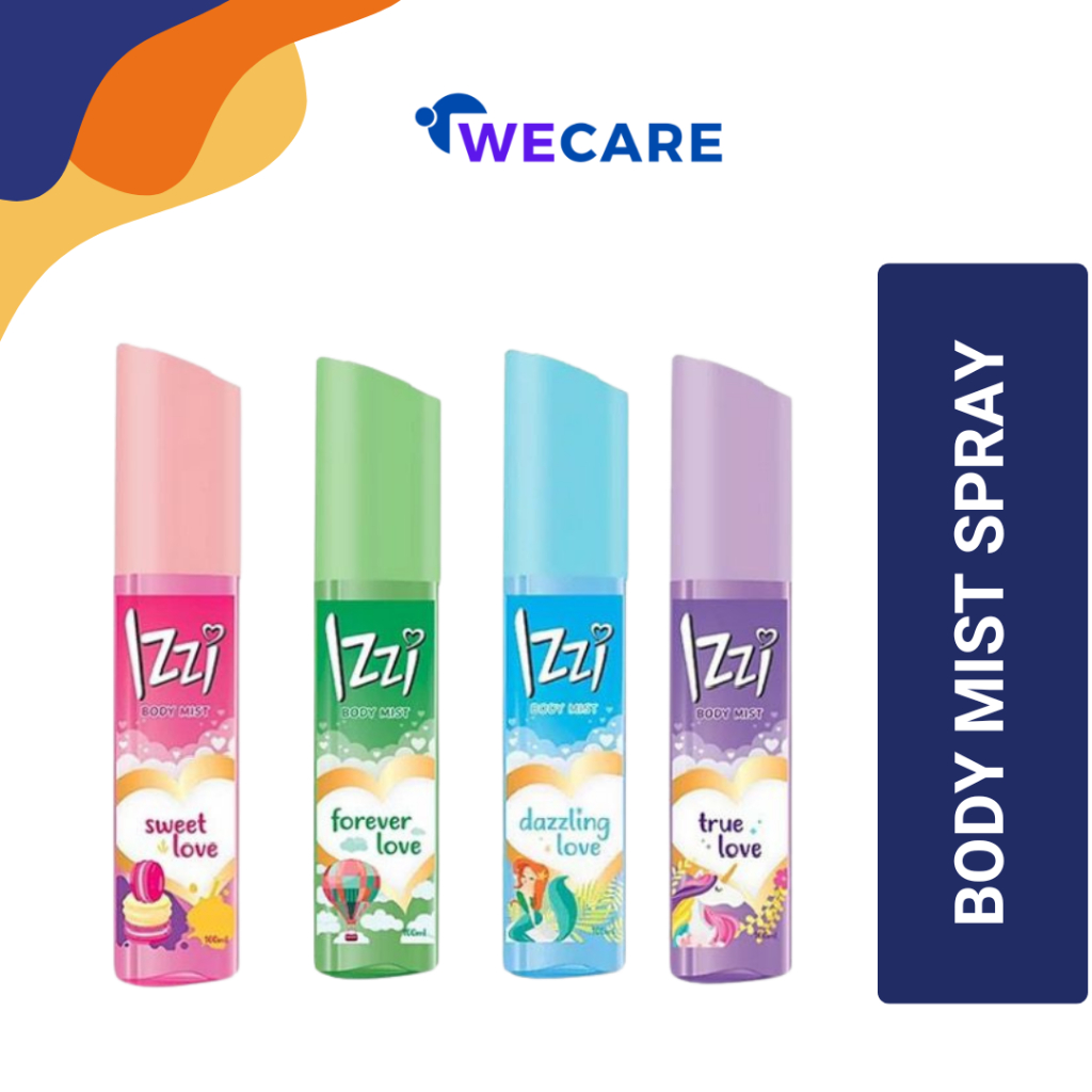 Izzi Body Mist Spray (60ml / 100ml) - (Dazzling Love / Forever Love ...