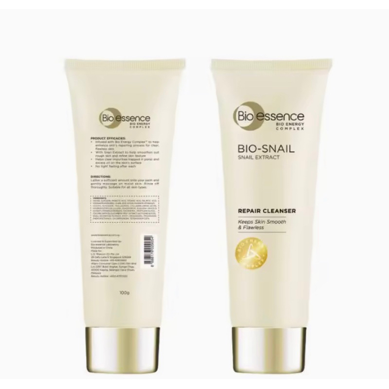 Bio-essence Bio-Snail Repair Cleanser 100g | Shopee Malaysia