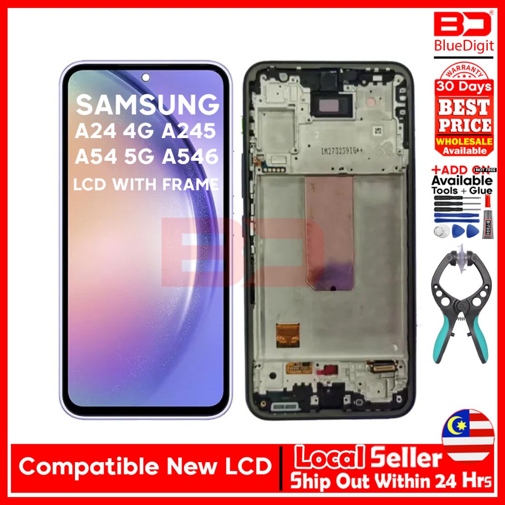 ORIG LCD FOR SAMSUNG A24 4G A245 A54 5G A546 SM A245F A546F OLED W/F ...