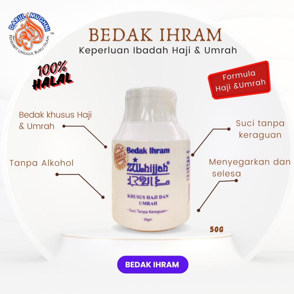 keperluan haji & umrah - BEDAK IHRAM - zulhijjah - set ihram - haji - umrah | Shopee Malaysia