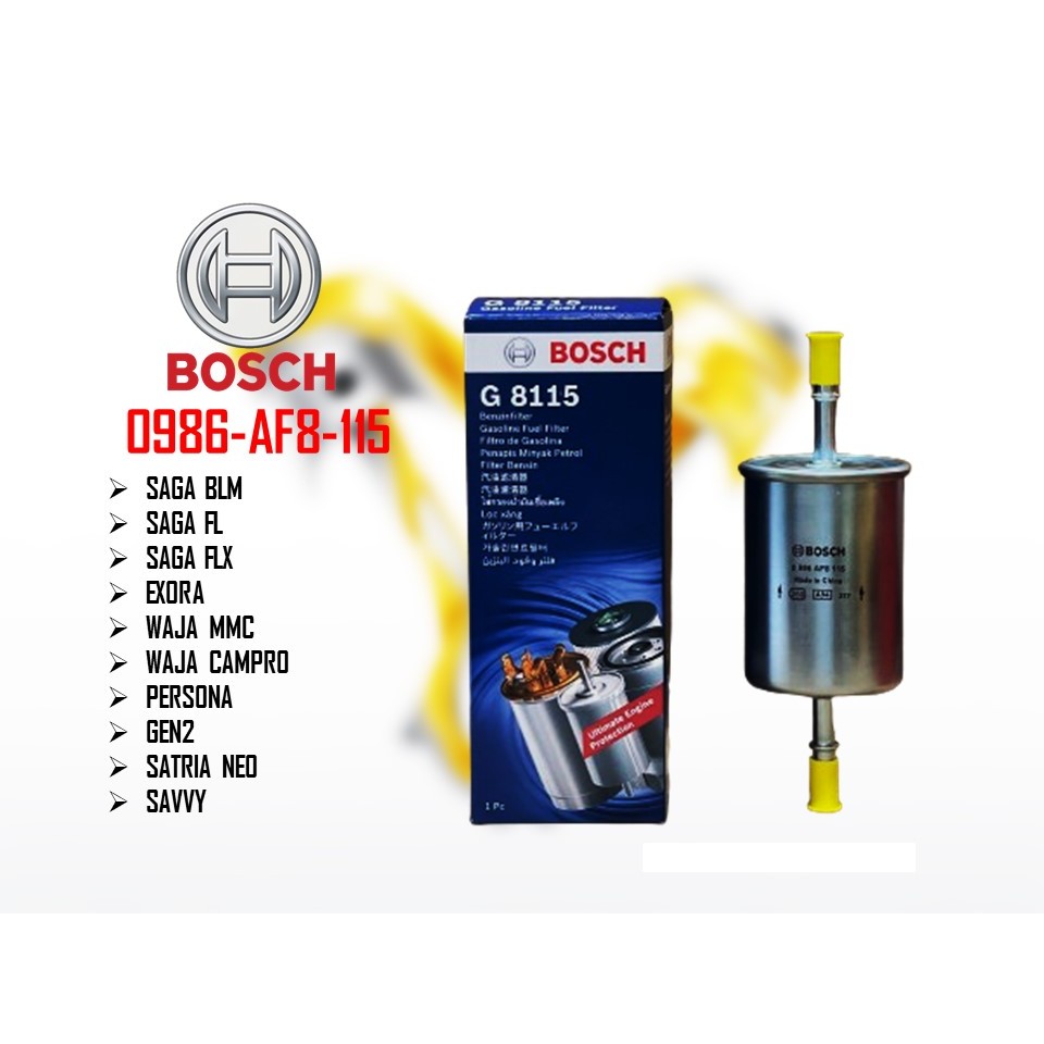 BOSCH - Saga BLM FL FLX Waja Gen2 Persona Exora Satria NEO Savvy Fuel ...