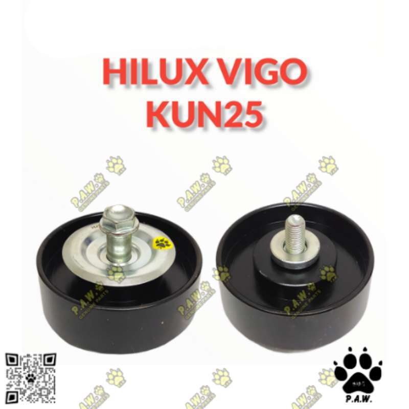 88440-0K060 GloBelt Idler Pulley - Toyota Hilux Vigo KUN25, GUN125 ...
