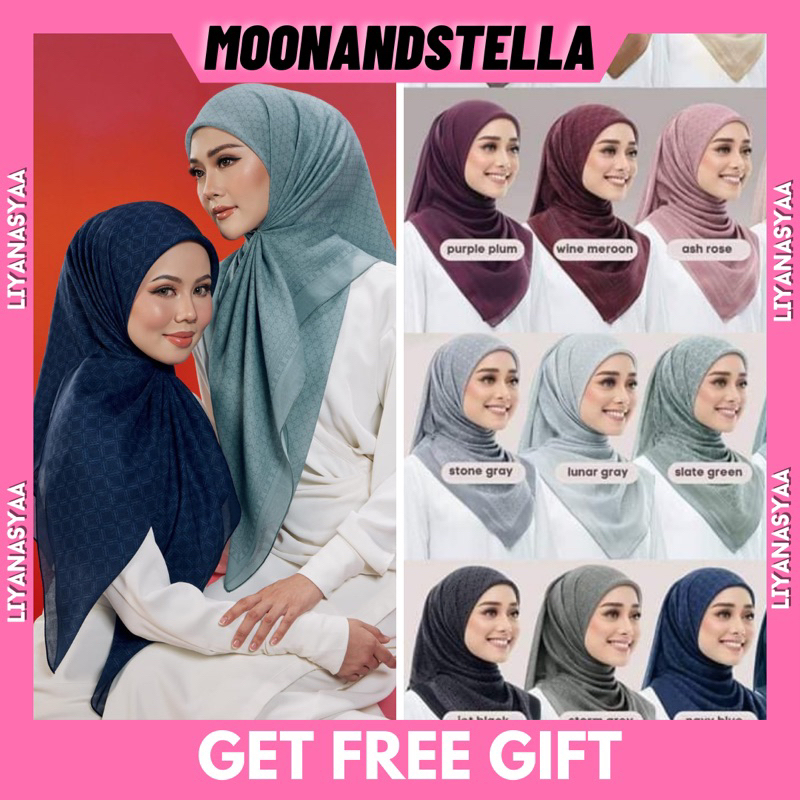 MOONANDSTELLA | TUDUNG MOONANDSTELLA | Shopee Malaysia