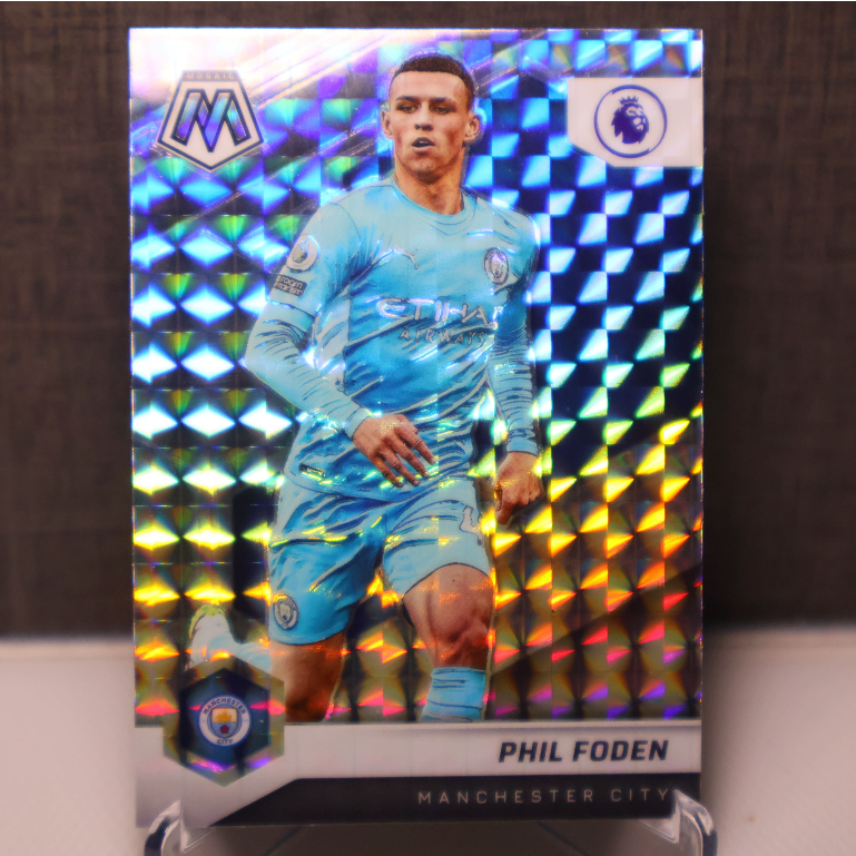 Phil Foden Panini Silver Mosaic Man City Card kad bola sepak | Shopee ...