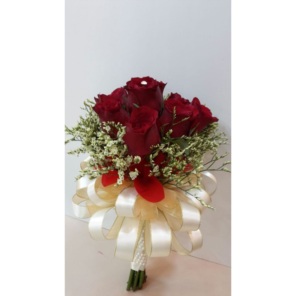 Fresh Flowers (Bouquet 9 Red Roses) | Shopee Malaysia