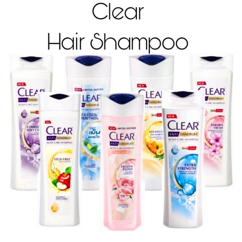 Clear Hair Shampoo Sakura Fresh | Anti Hair Fall Dandruff | Syampu ...