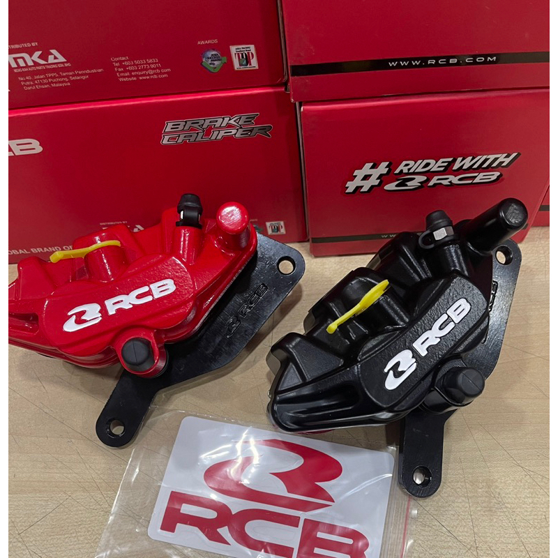 (2 POT) RCB E SERIES CALIPER FRONT LC4S 5S Y15 Y16 Y125Z RS RSX R15 NVX ...