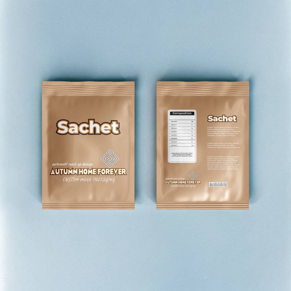 Custom Sachets Bag, Tea Pouch, Powder Pouch, Sachet Aluminium Foil ...