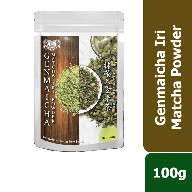 MAMAMI Genmaicha Matcha Iri Powder 100g | Shopee Malaysia