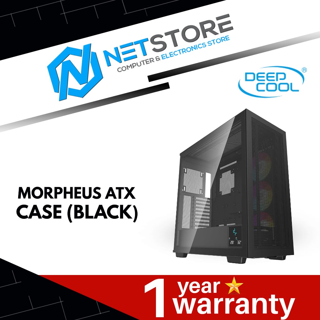 DeepCool MORPHEUS ATX Case - Black - R-MORPHEUS-BKAPA1-G-1 | Shopee ...