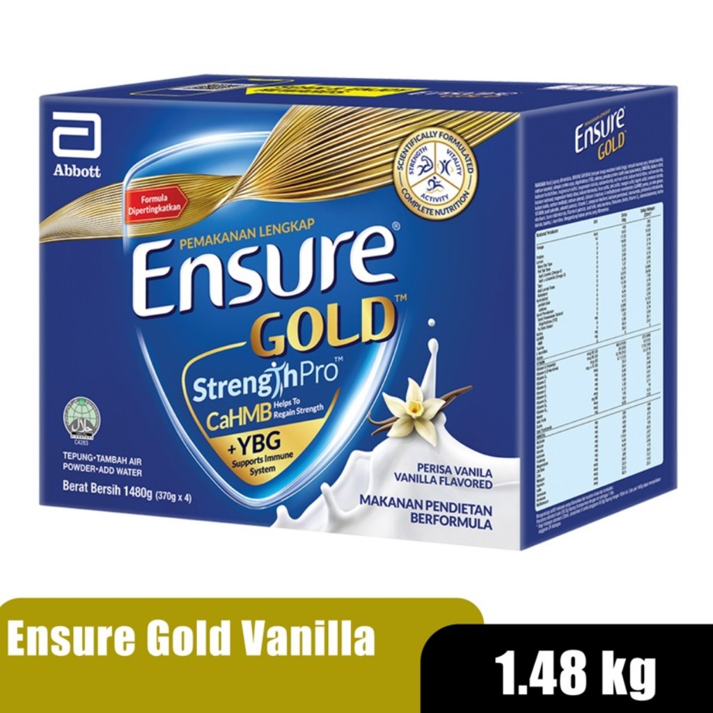 Abbott Ensure Gold Vanilla 1.48kg | Shopee Malaysia