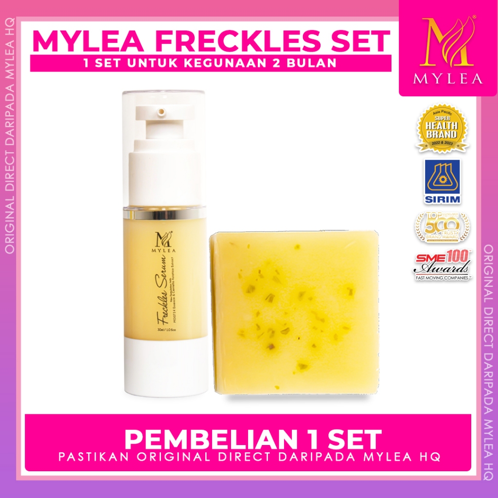 Mylea Freckles Serum Set Serum Jeragat Viral | Shopee Malaysia
