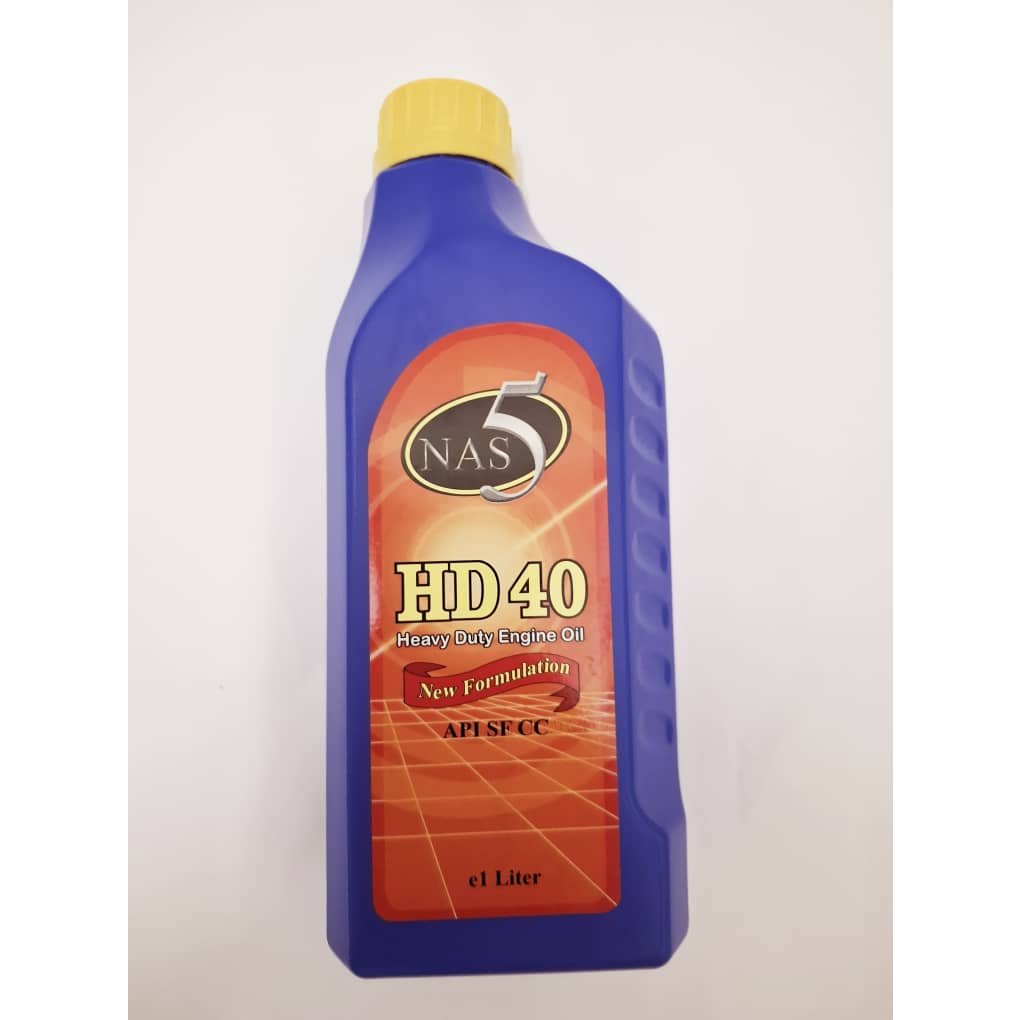 NAS5 MINYAK ENJIN HD40 1L TOP UP | Shopee Malaysia