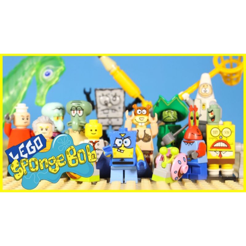 Lego Minifigures SpongeBob SquarePants | Shopee Malaysia