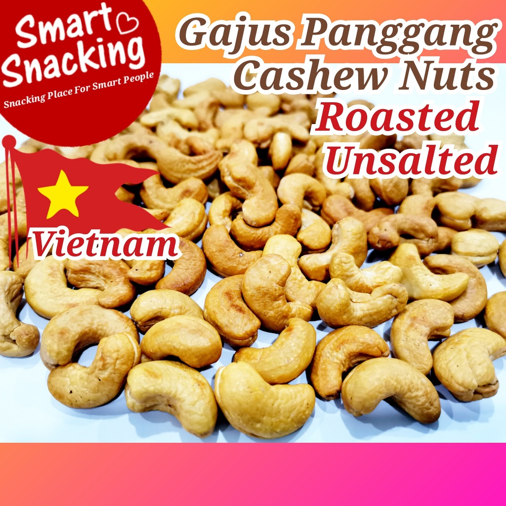 500g - Gajus Panggang - Cashew Nut Roasted - Roasted Cashew - Gajus ...