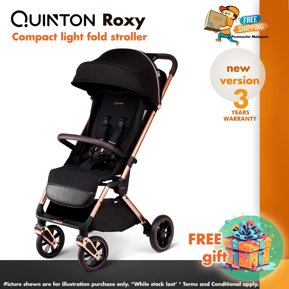 Quinton Roxy Easy Auto Fold Stroller | Shopee Malaysia