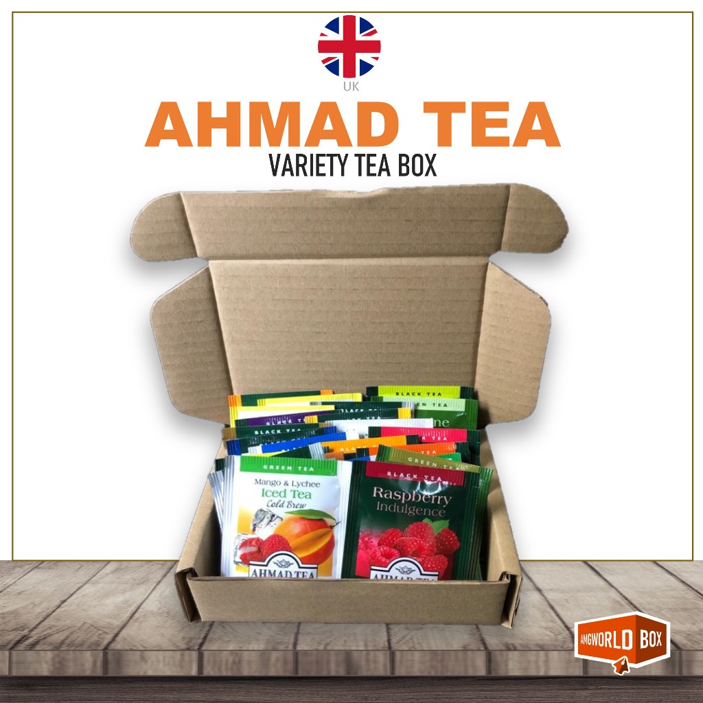 Ahmad Tea Variety Tea Box (23 Different Tea Blends) Exclusive | Shopee ...