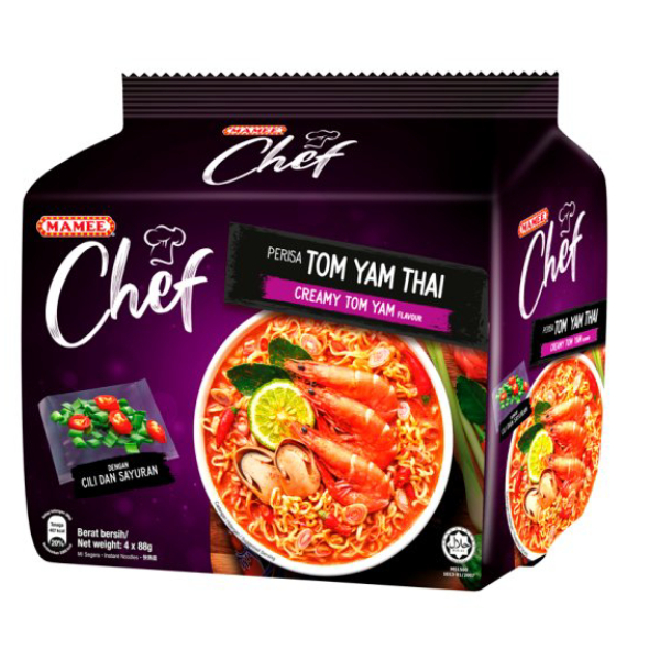 MAMEE CHEF Tomyam 4X82G | Shopee Malaysia
