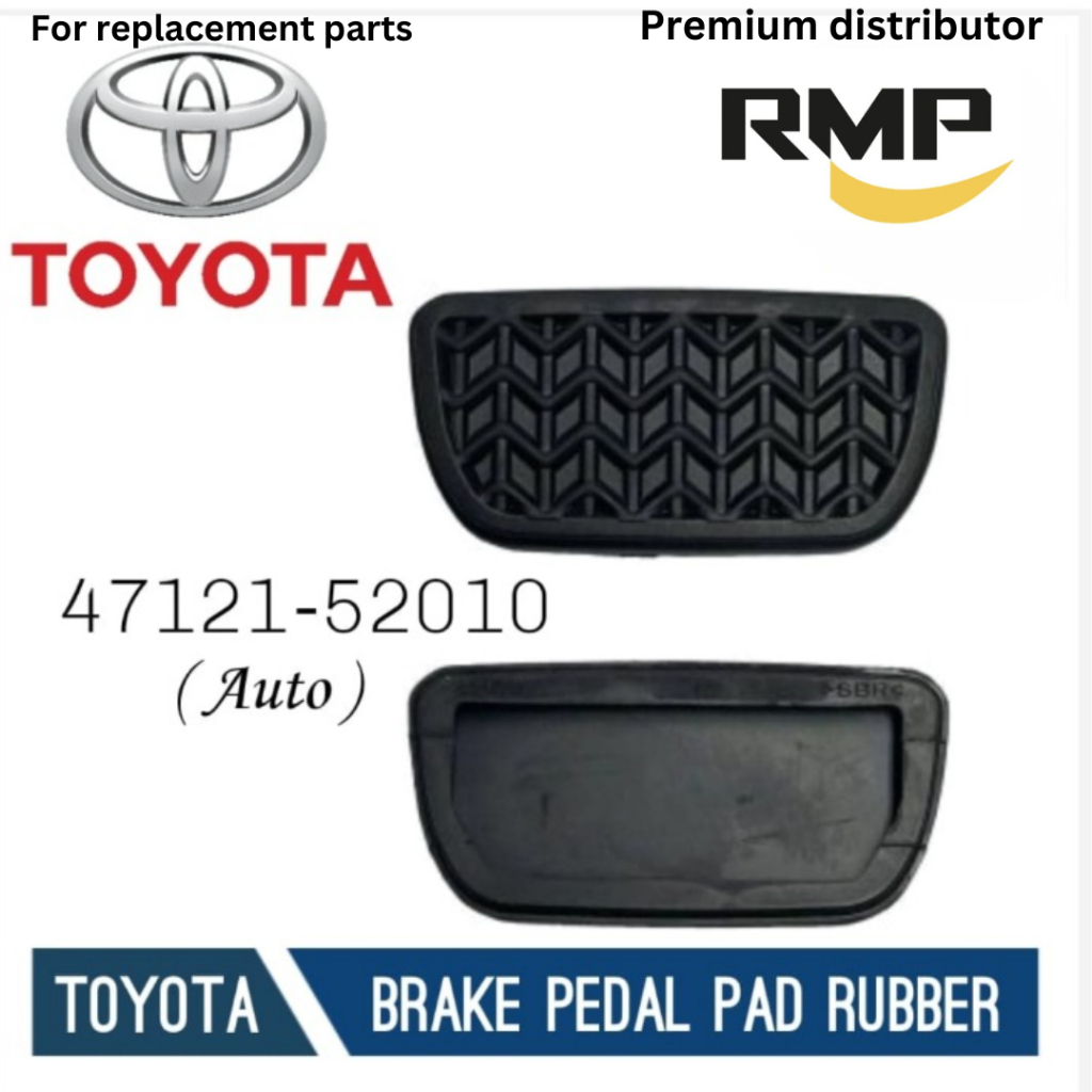 TOYOTA Brake Pedal Pad Rubber Auto for Toyota Altis / Hilux Kun25 ...