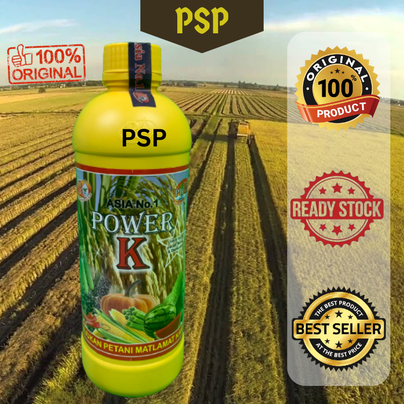 1L POWER K Baja Buah/Vitamin Padi/Baja Padi/Baja Foliar/Baja Organik ...