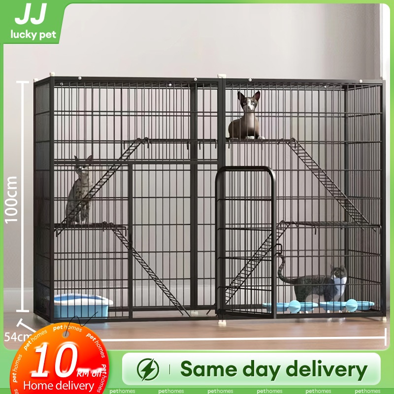 Cat Cage Villacat Sangkar Kucing Besar Cat Cage Large Rumah Kucing ...