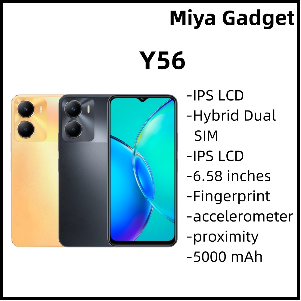 Vivo Y56 (8GB RAM + 256GB ROM) 6.58 Inch 50MP Dual Camera SmartPhones ...