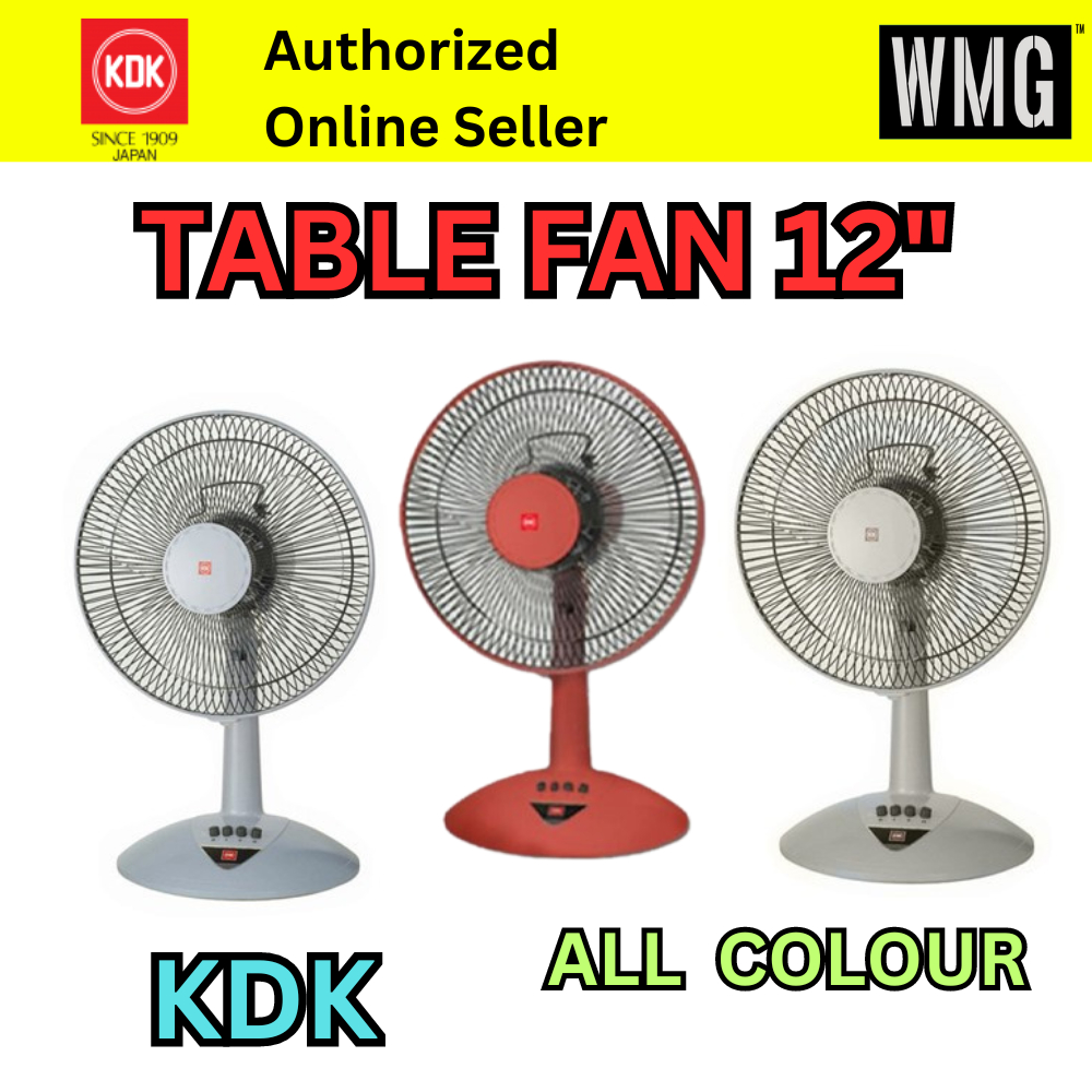 KDK TABLE FAN 12/16" | Shopee Malaysia