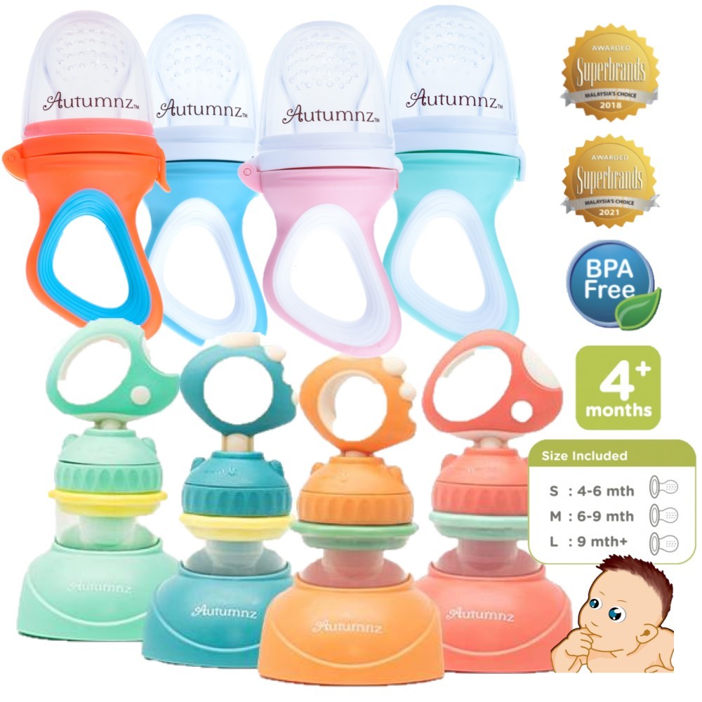 Autumnz Silicone Fresh Food Feeder | Twistable Baby Food Feeder With ...