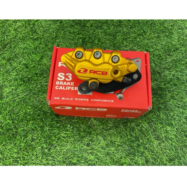 RCB ORIGINAL 100% BLACK FRONT BRAKE CALIPER S- SERIES BRAKE SYSTEM ...