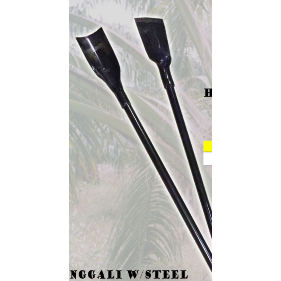 OIL PALM HARVESTING CHISEL WITH METAL HANDLE / PENGGALI TANAH / CHOP ...