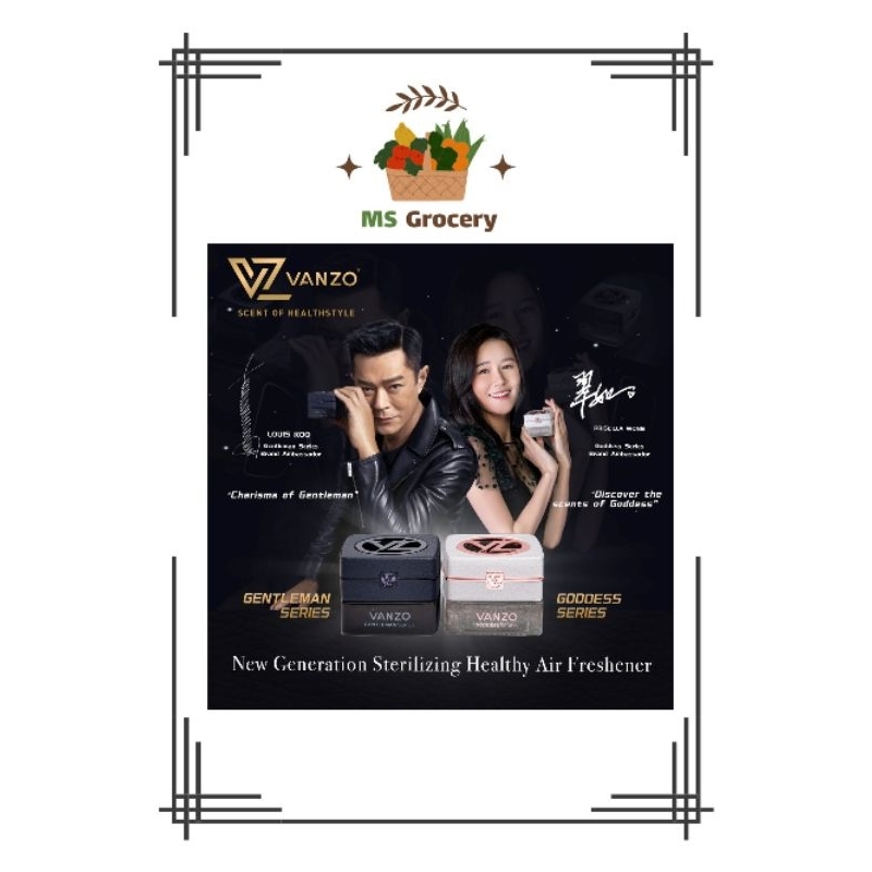 Vanzo 2255 Gentleman Series & 2266 Goddess Series Car Air Freshener ...