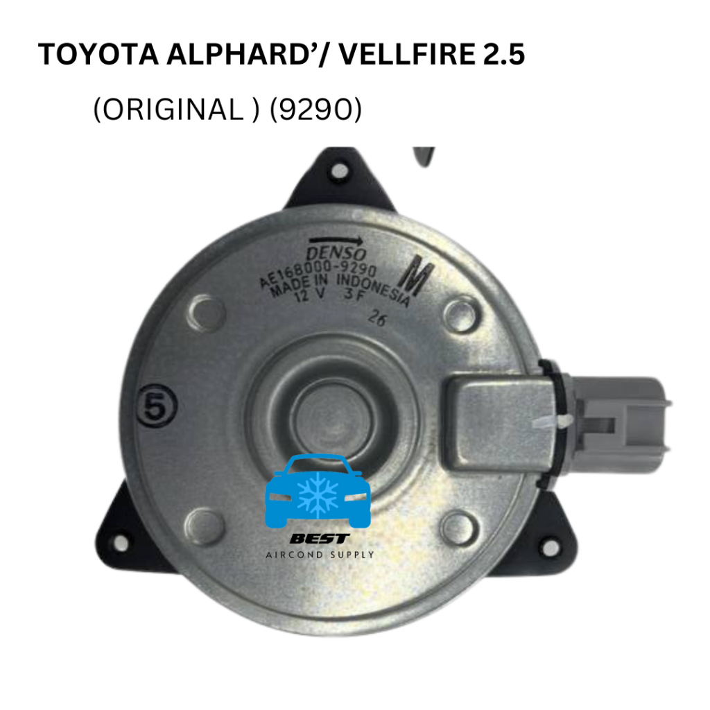 DENSO TOYOTA ALPHARD/ VELLFIRE 2.5 AGH30 Radiator Fan Motor (168000 ...