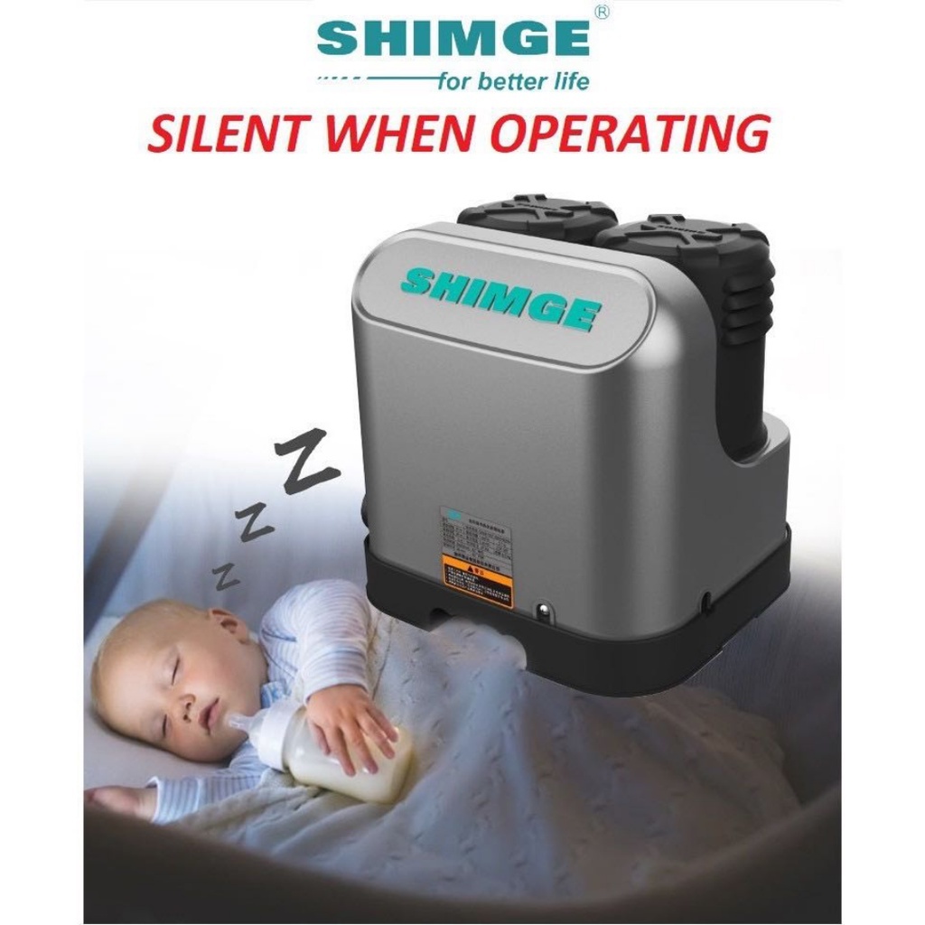 SHIMGE pz370 Fully Automatic Self-Priming Booster Pump 370W | Shopee ...
