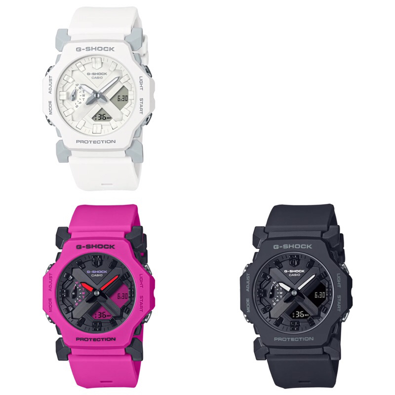 Casio G-shock GA-2300-1 GA-2300-4 GA-2300-7 GA-2300 GA2300 black pink ...